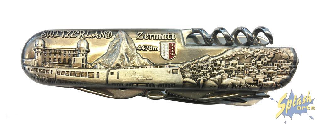 Taschenmesser - Zermatt silber | Messer | Tool/Schlüsselanhänger ...