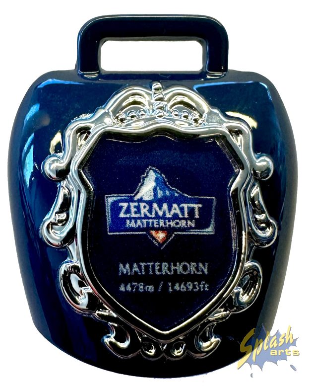 Magnet - Glocke, Zermatt, Blau | Schweizer Magnete | Magnete ...