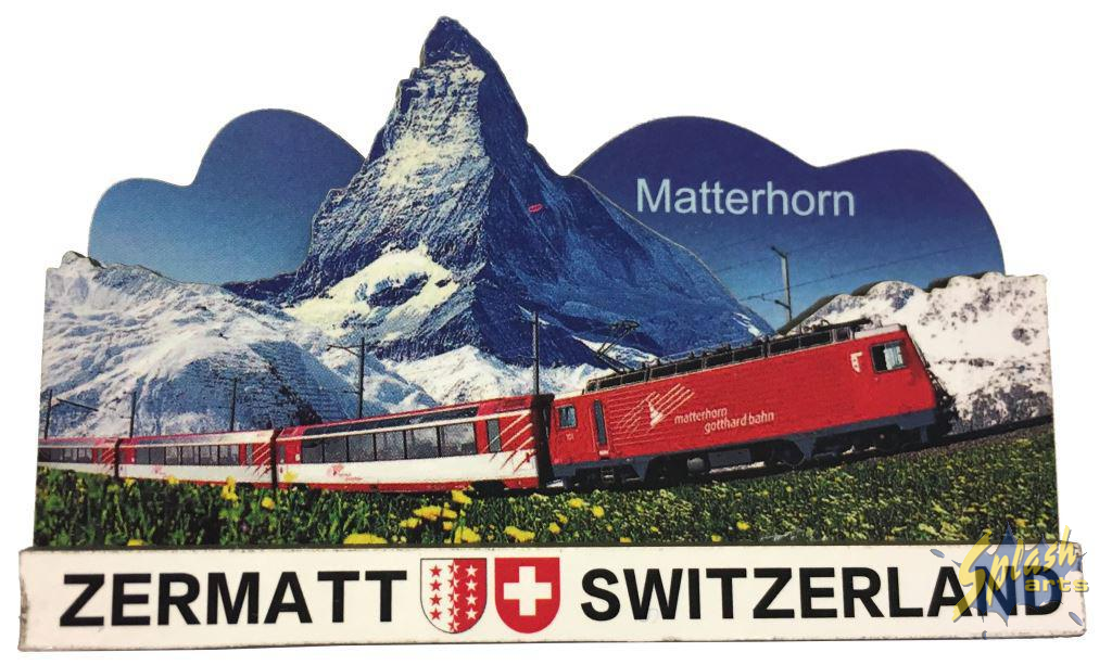 Magnet - Zermatt | Magnet | Magnet | Swiss Souvenirs | Splash Arts AG