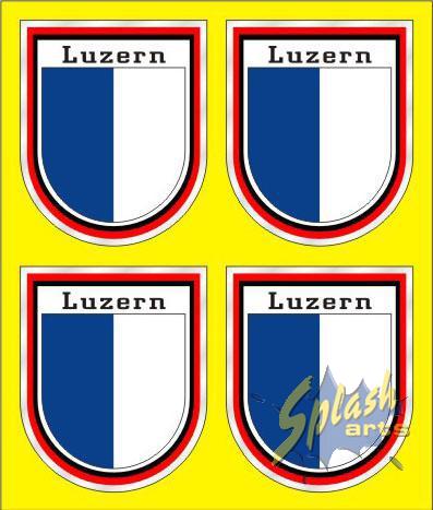 Luzern Banner klein Stickers | Stickers | Diverses | Schweizer ...